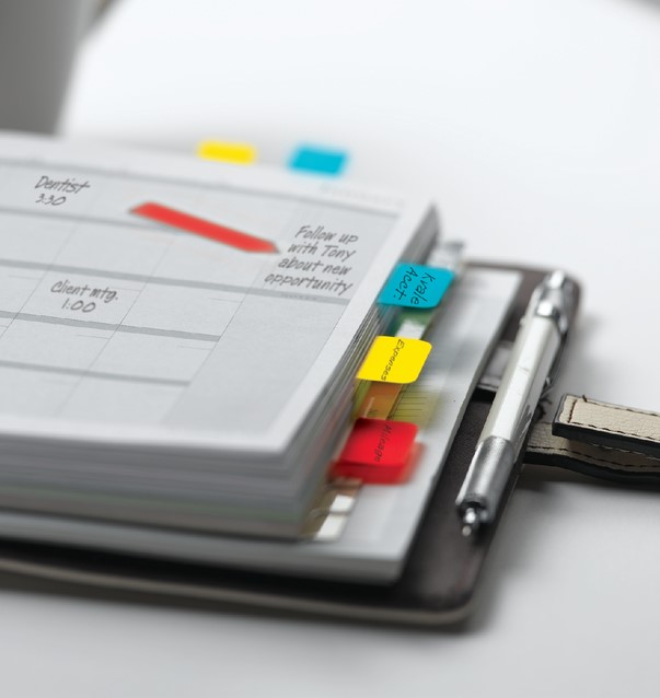 Indextabs Post-it 680 25.4x43.2mm rood 50 tabs Gerson